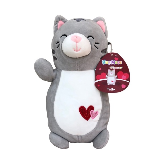 Squishmallows | Toys | Squishmallows Hug Mees Gray White Red Pink ...